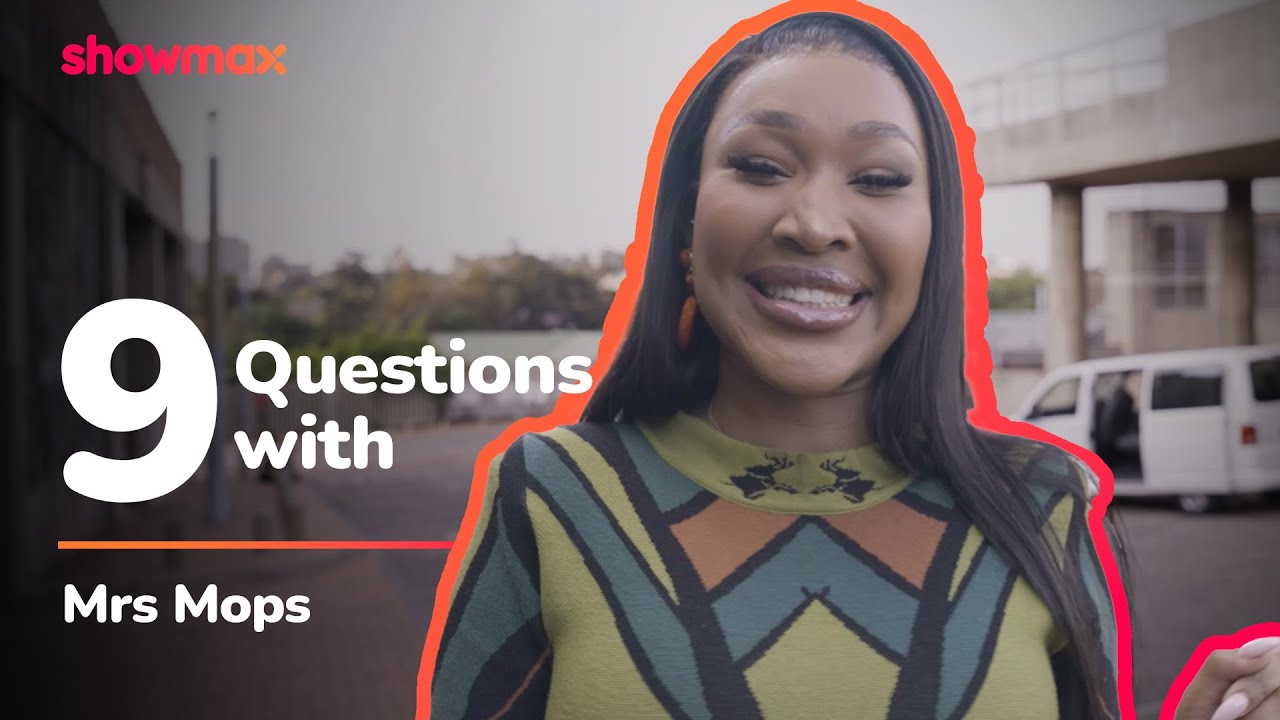 9 questions with Mrs Mops | Showmax | Watch Us - YouTube