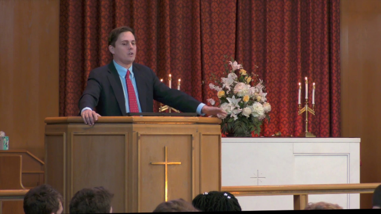 Robert Lofberg, Area Director in New England for FOCUS, Chapel 11.1.19 ...