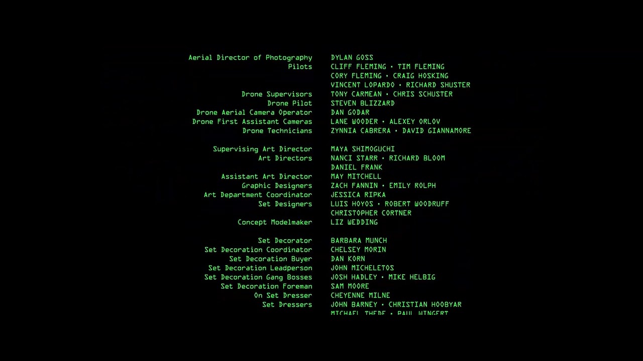 The Matrix Resurrections End Credits Edited - YouTube