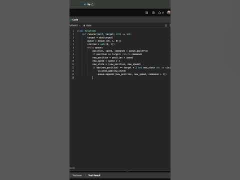 Leetcode 818: Race Car - YouTube