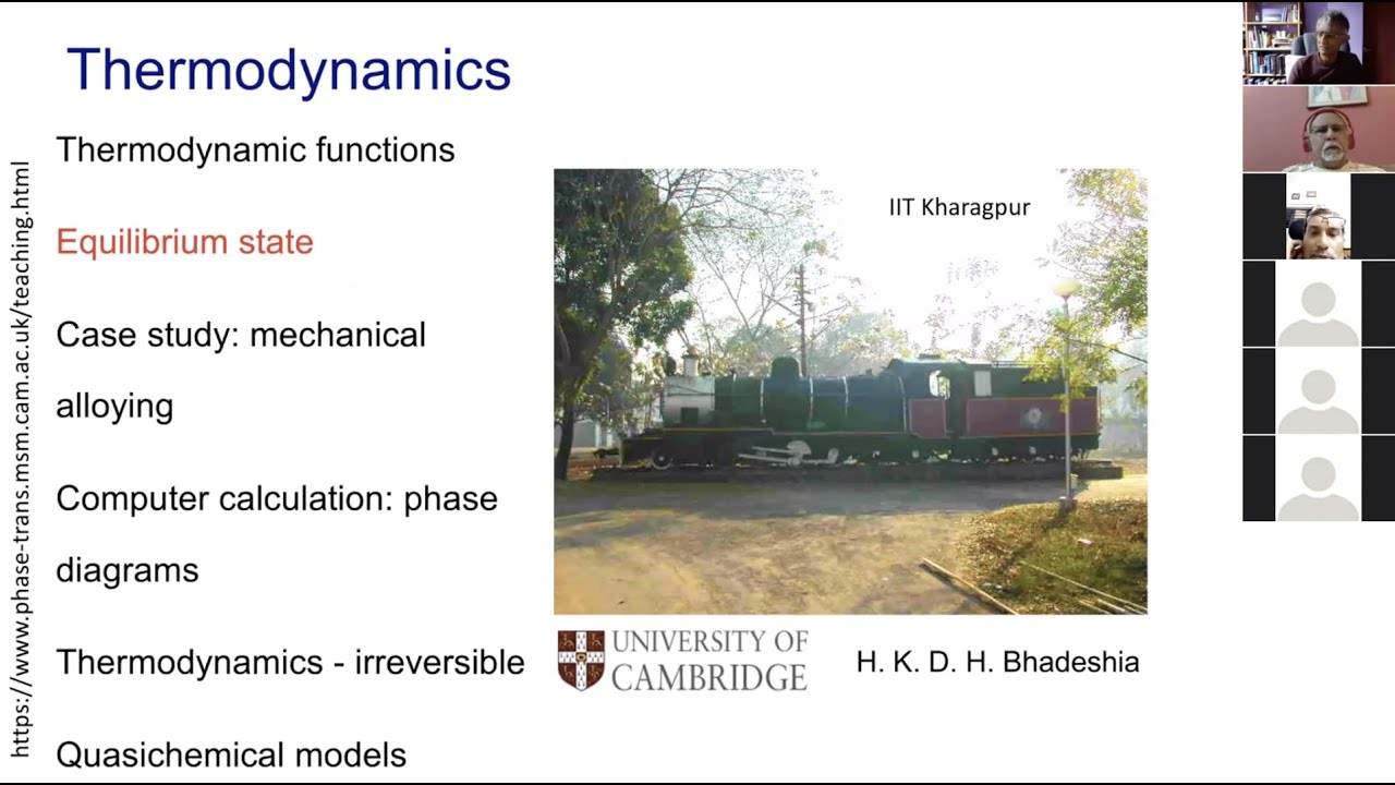 Thermodynamics - Equilibrium & solution models - YouTube