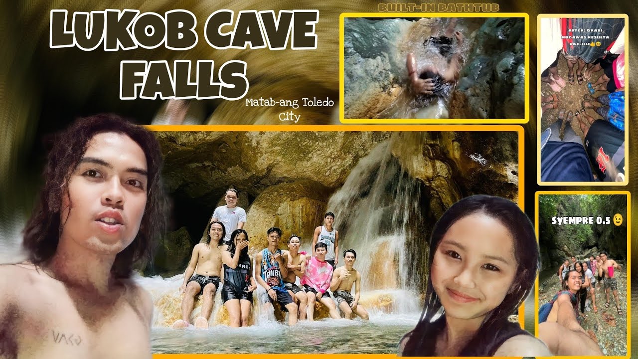 LUKOB CAVE FALLS, MATAB-ANG TOLEDO CITY | Jay-Ar Tagpuno - YouTube