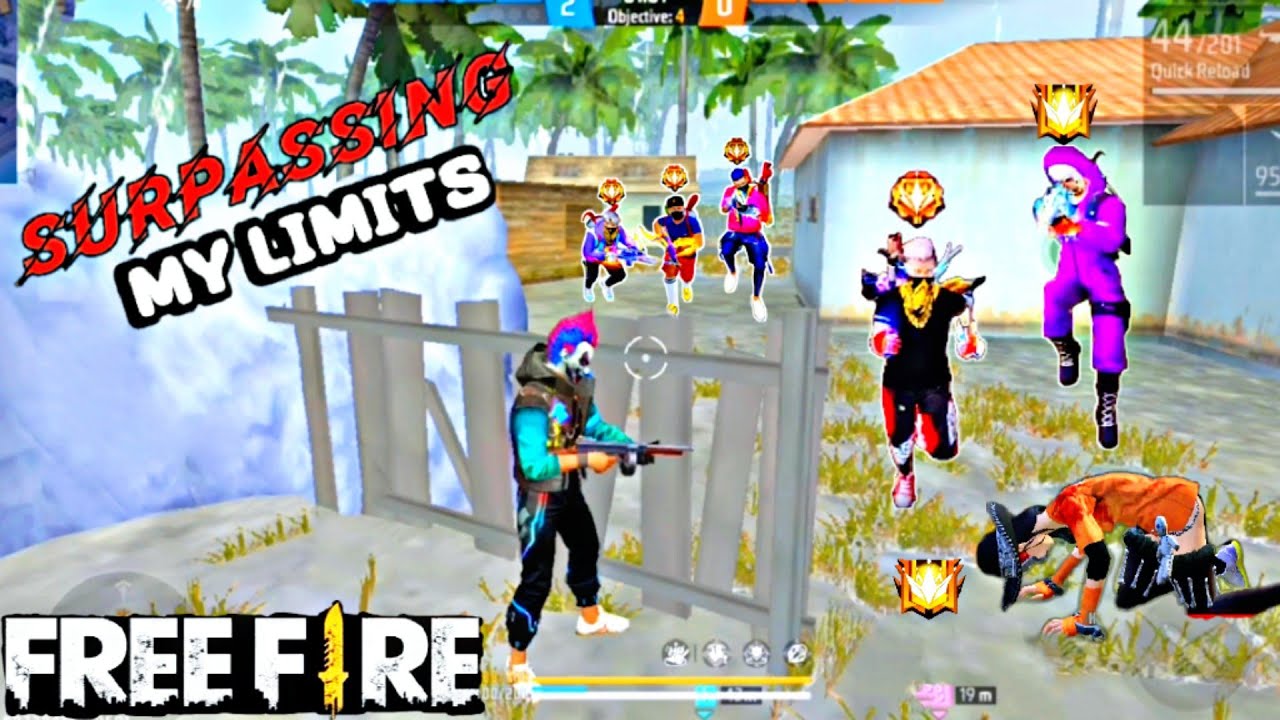 Surpassing My Limits🩸 Gamer Mikey Freefire Freefiremax🔥 Youtube