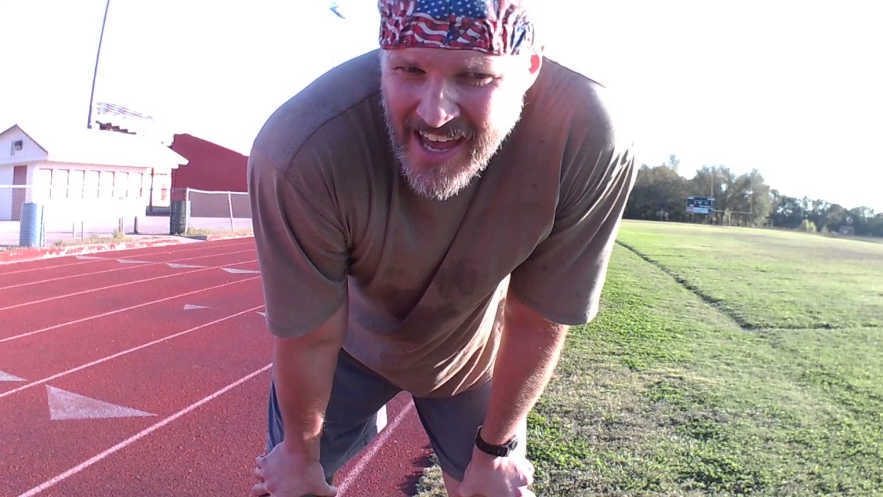 Aaron Smith Track workout Oct. 27th 2016 - YouTube