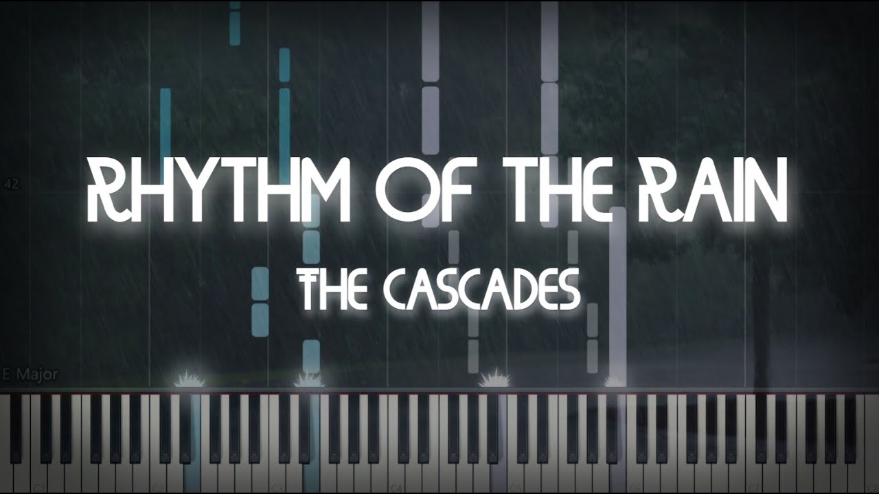 Rhythm of the Rain - The Cascades (Piano Solo Tutorial) - YouTube