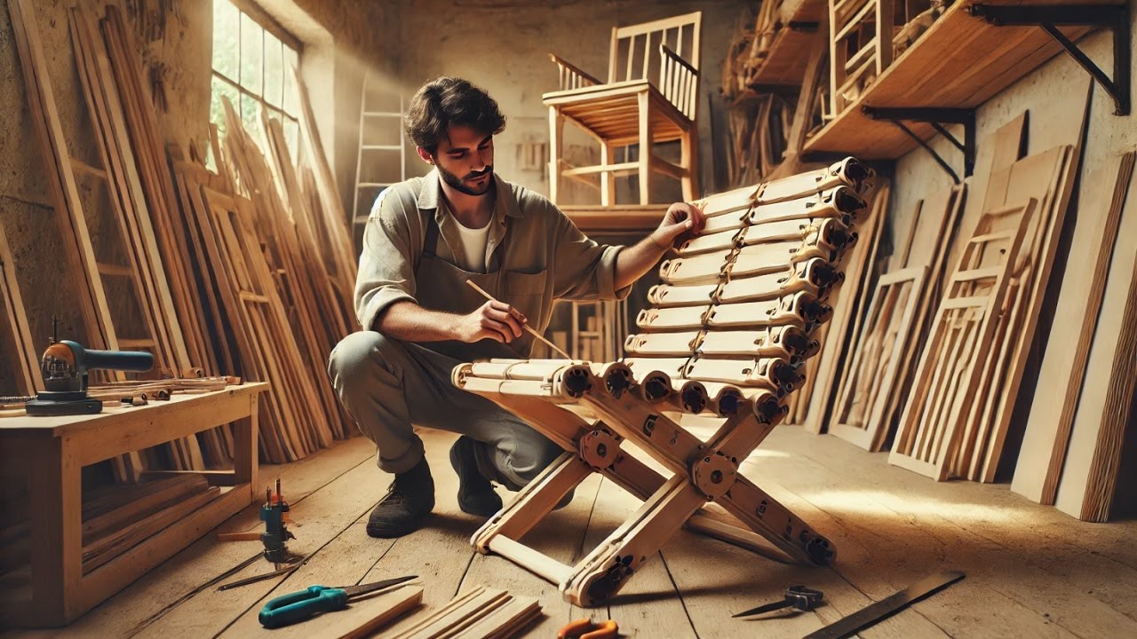 See How A Carpenter Created A Smart Chair That Can Go Anywhere ...