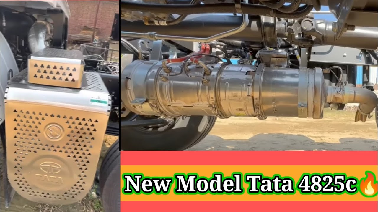 New Model Tata 4825c 16 Wheels Truck||#tata 4825 bs6 cowl - YouTube