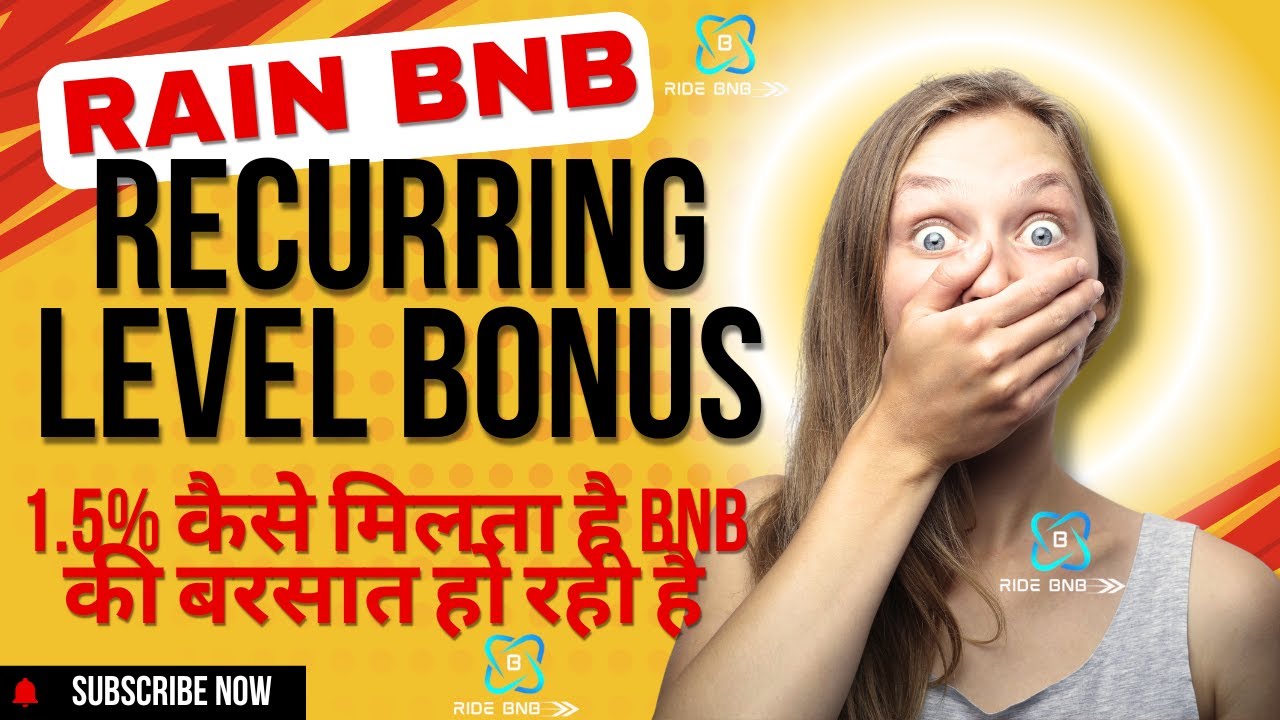 Recurring Level Bonus rain bnb | अब होगी BNB की बरसात 🔥 - YouTube