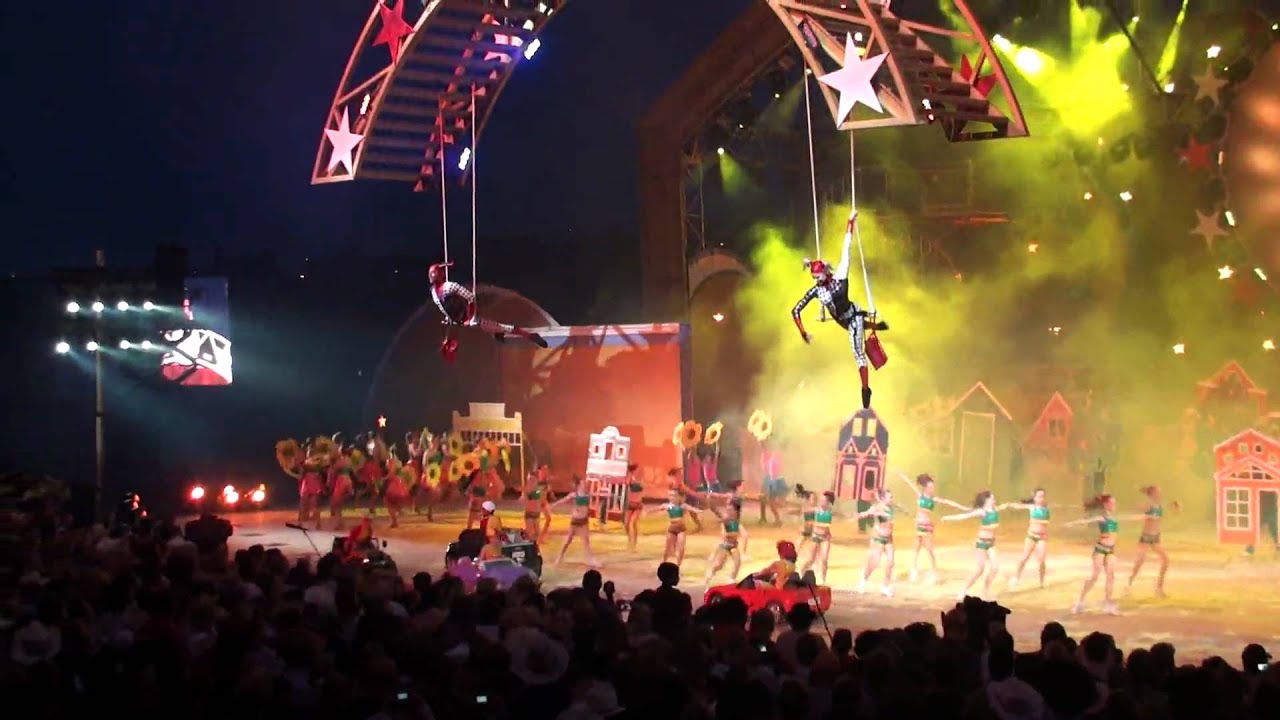 2009 Calgary Stampede Grandstand Show Live Part 1 - YouTube