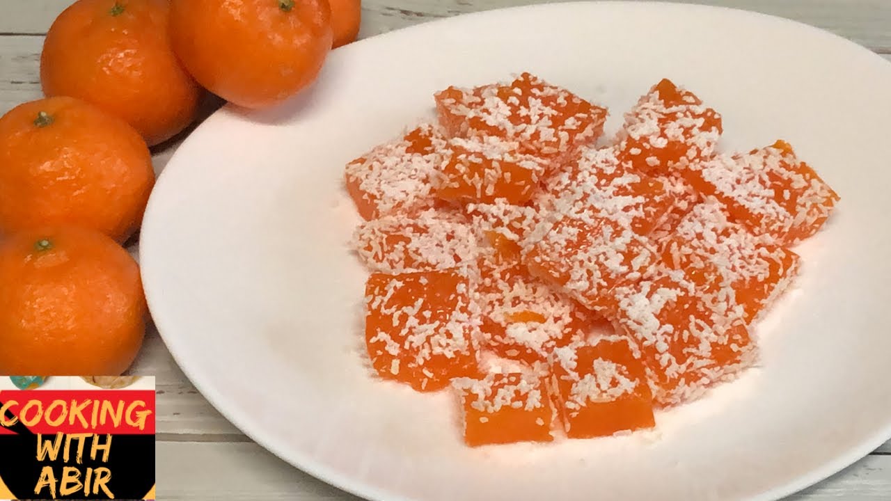 Orange Desert|Orange Halwa|How to make Orange Jelly|Halwa Recipe|Cooking Style With Abir - YouTube