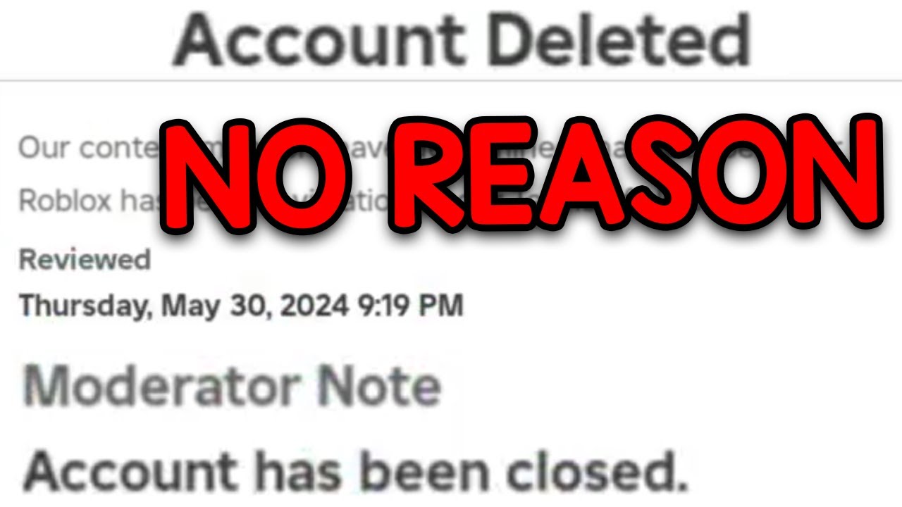 Roblox Is Accidentally DELETING Accounts... - YouTube
