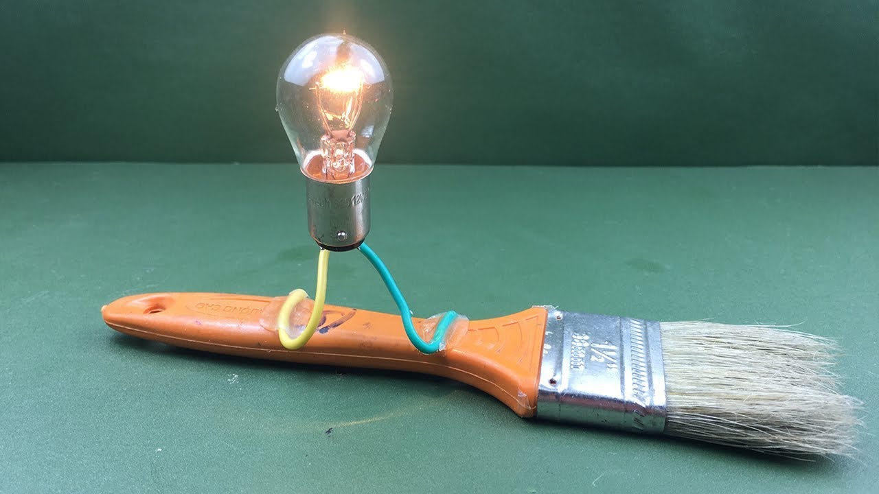 Make free energy device light bulb generator with tools at home - YouTube