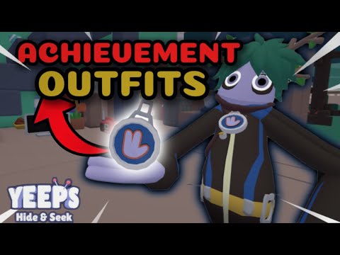 How To Make ANY OUTFIT With Achievement Badges In Yeeps Hide and Seek ...
