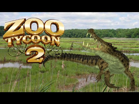 Zoo Tycoon 2: Kaprosuchus Exhibit Speed Build - YouTube