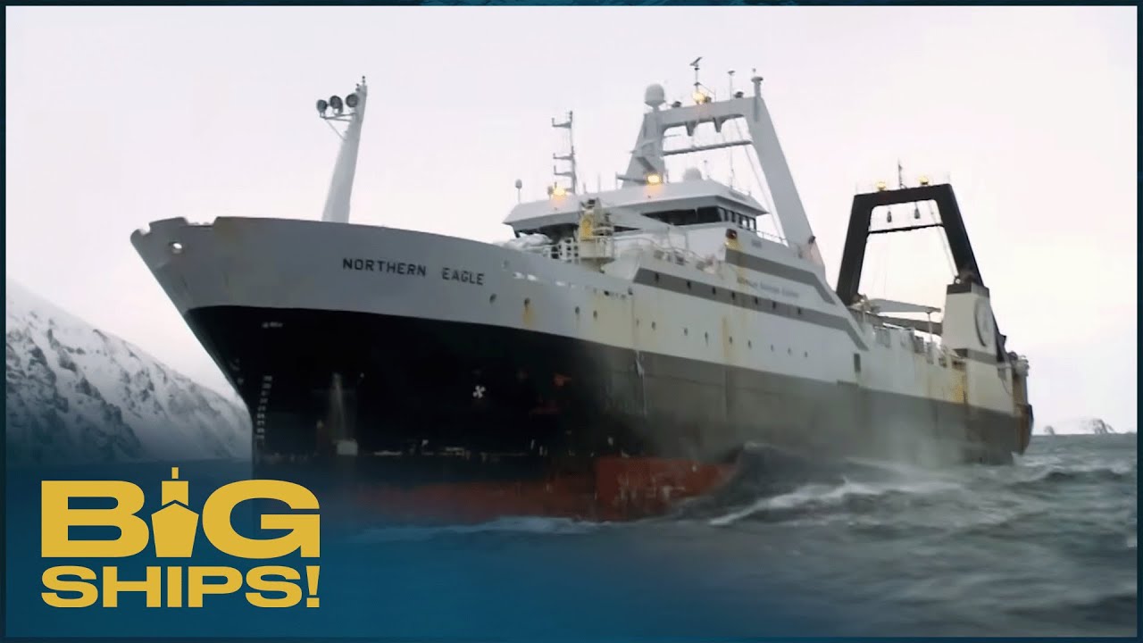 Northern Eagle: The Mega-Trawler Of The Alaskan Fishery - YouTube