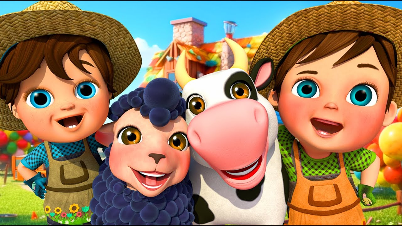 𝑵𝑬𝑾 Old MacDonald Had a Farm - Nursery Rhymes 🎵 Sign Language 🎵 Banana ...