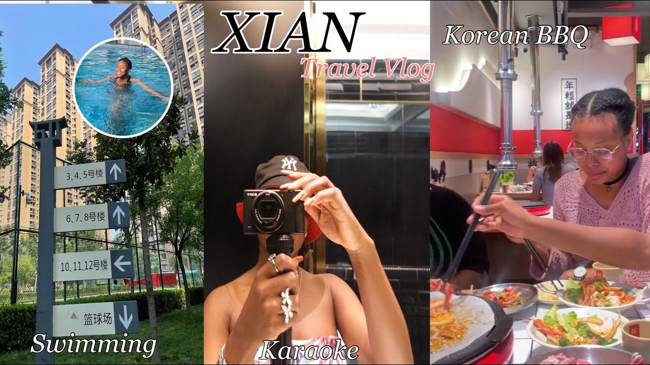 SUMMER VACATION|| Travelling, Korean bbq, Swimming, Bts - YouTube