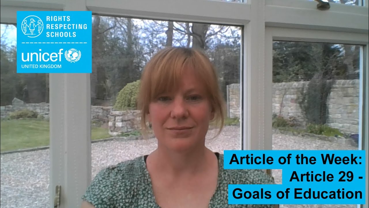 RRSA Article of the Week: Article 29, Introduced by Kathy Allan ...
