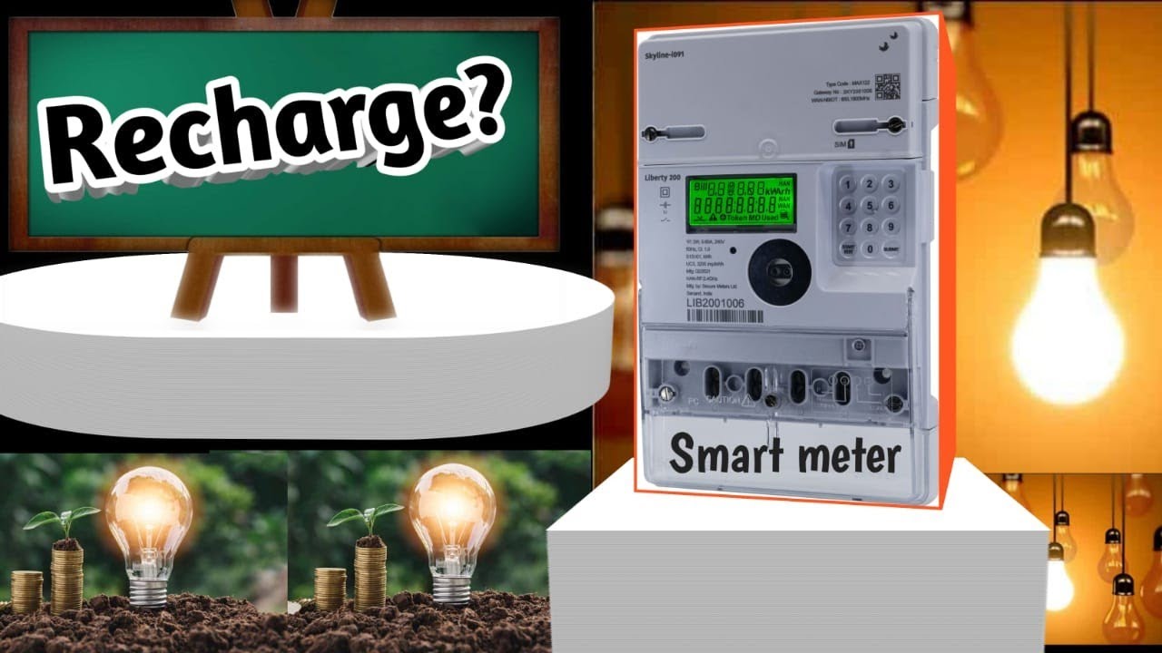 how to recharge prepaid electricity meter? प्रीपेड बिजली मीटर रिचार्ज ...