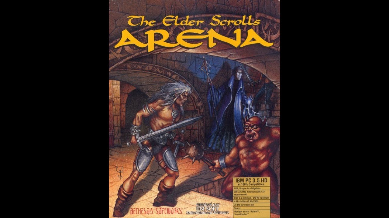 Elder Scrolls; Arena First playthrough | Episode 1 - YouTube