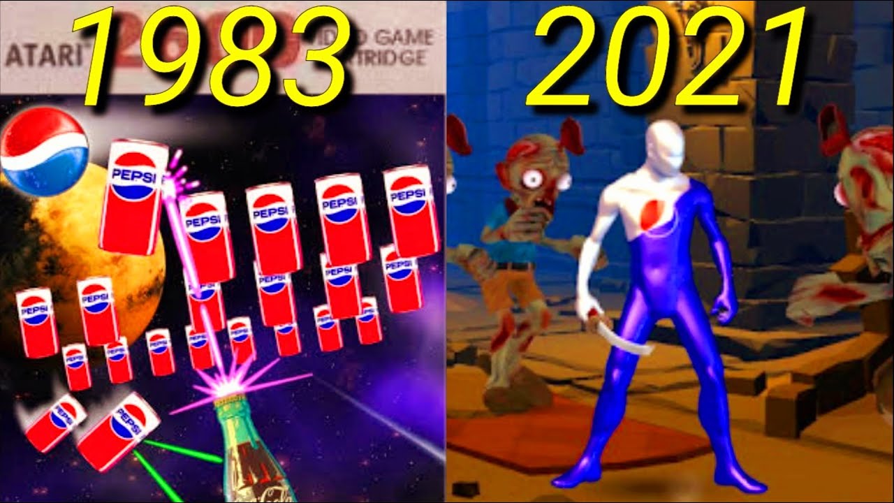 Evolution Of Pepsi Games 1983~2021 - YouTube