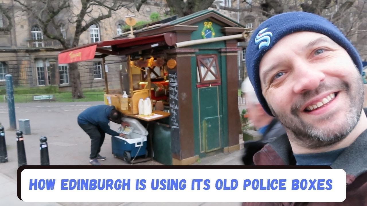 How Edinburgh is using its old Police Boxes - YouTube