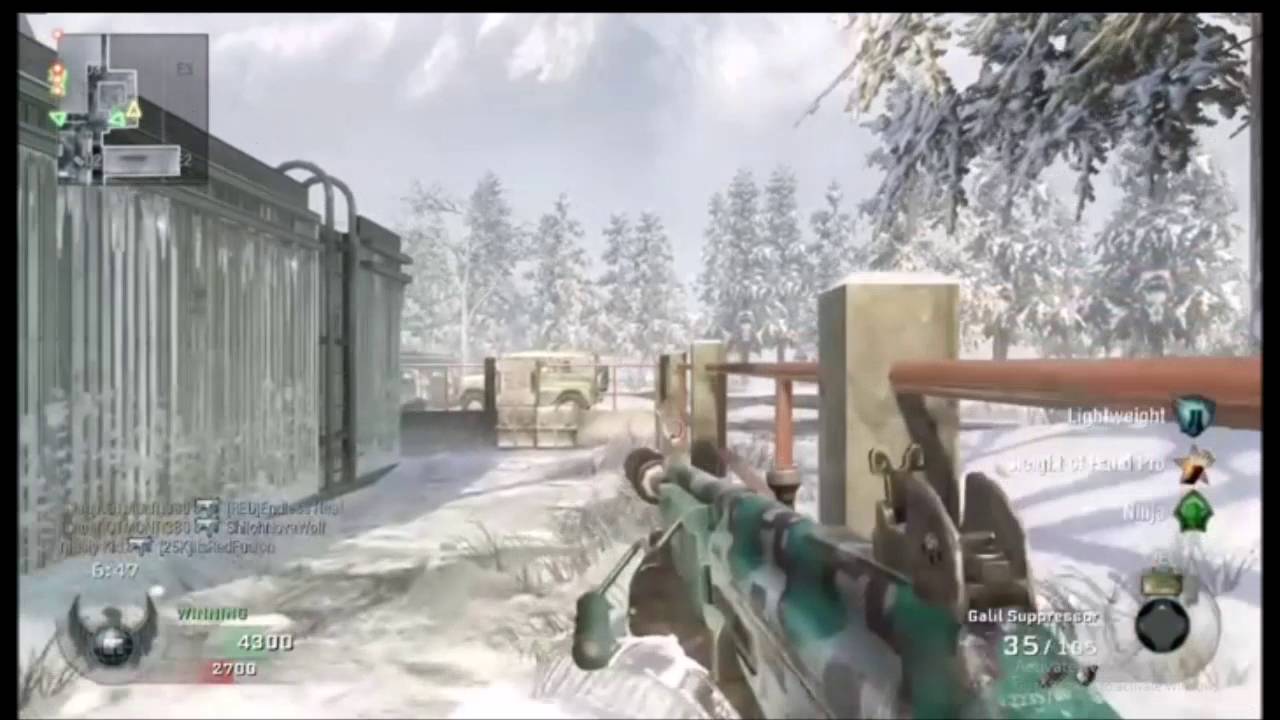 Call Of Duty Black ops 1 Game play on Grid. - YouTube