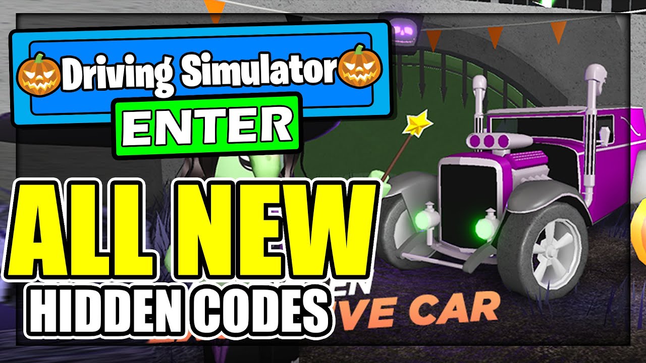 Driving Simulator (OCTOBER 2021) CODES *HALLOWEEN* ALL NEW ROBLOX ...