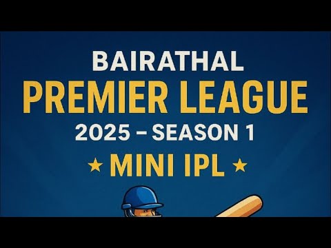 ELIMINATAR - NARWA 11🆚️ BAWDC  BAIRATHAL🏏 PRIMIER 🏏LEAGUE 🏏 2025. SESSION -1 (MINI IPL)