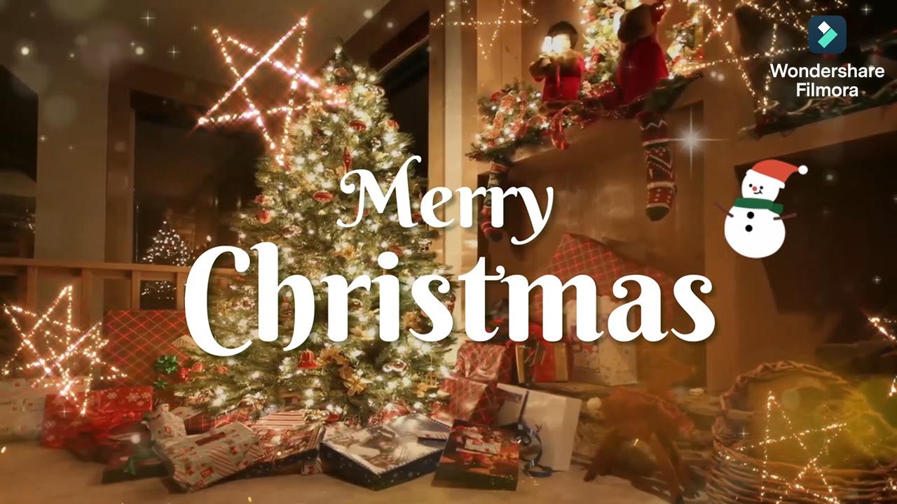 Filmora 13 Tutorial: Create A Magical Christmas Video Card Message ...