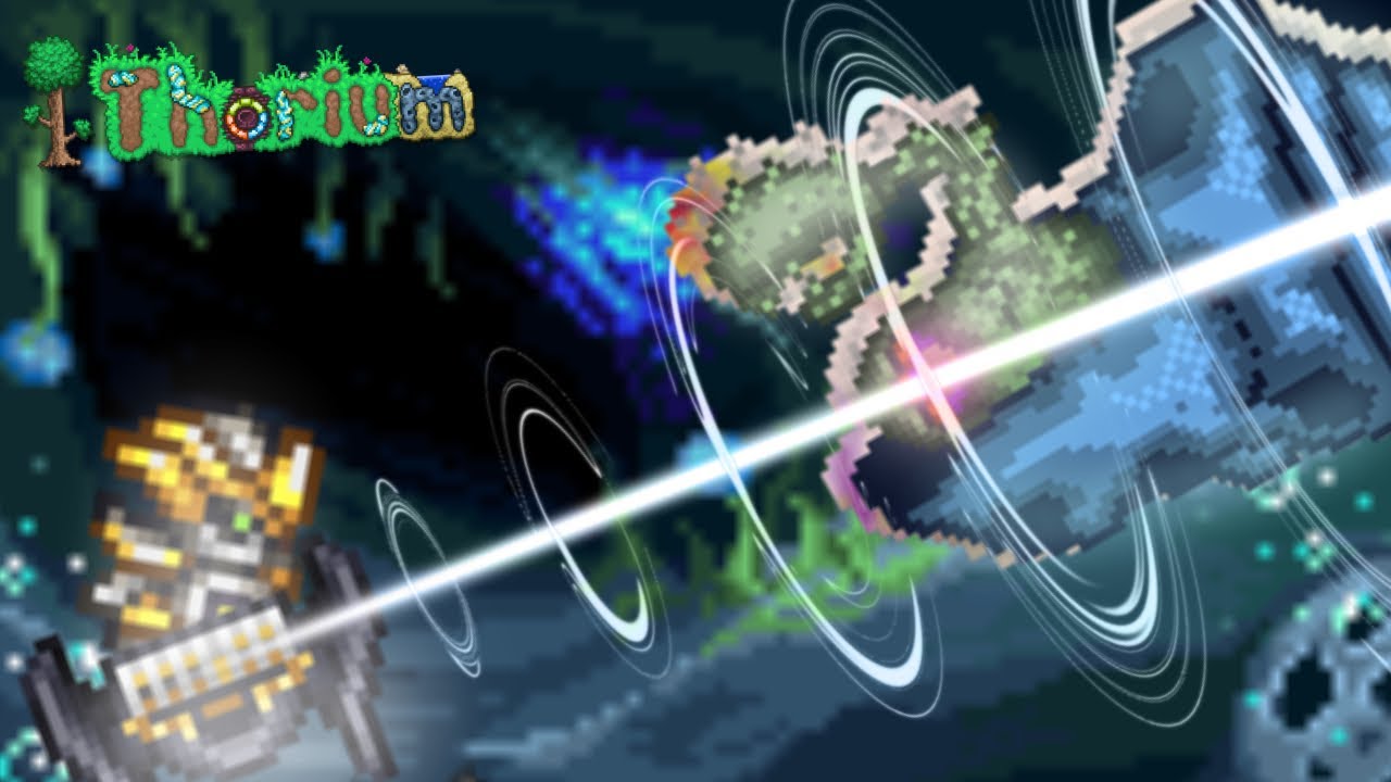 เล่นสายนักดนตรี ครั่งแรก terraria thorium bard class - YouTube