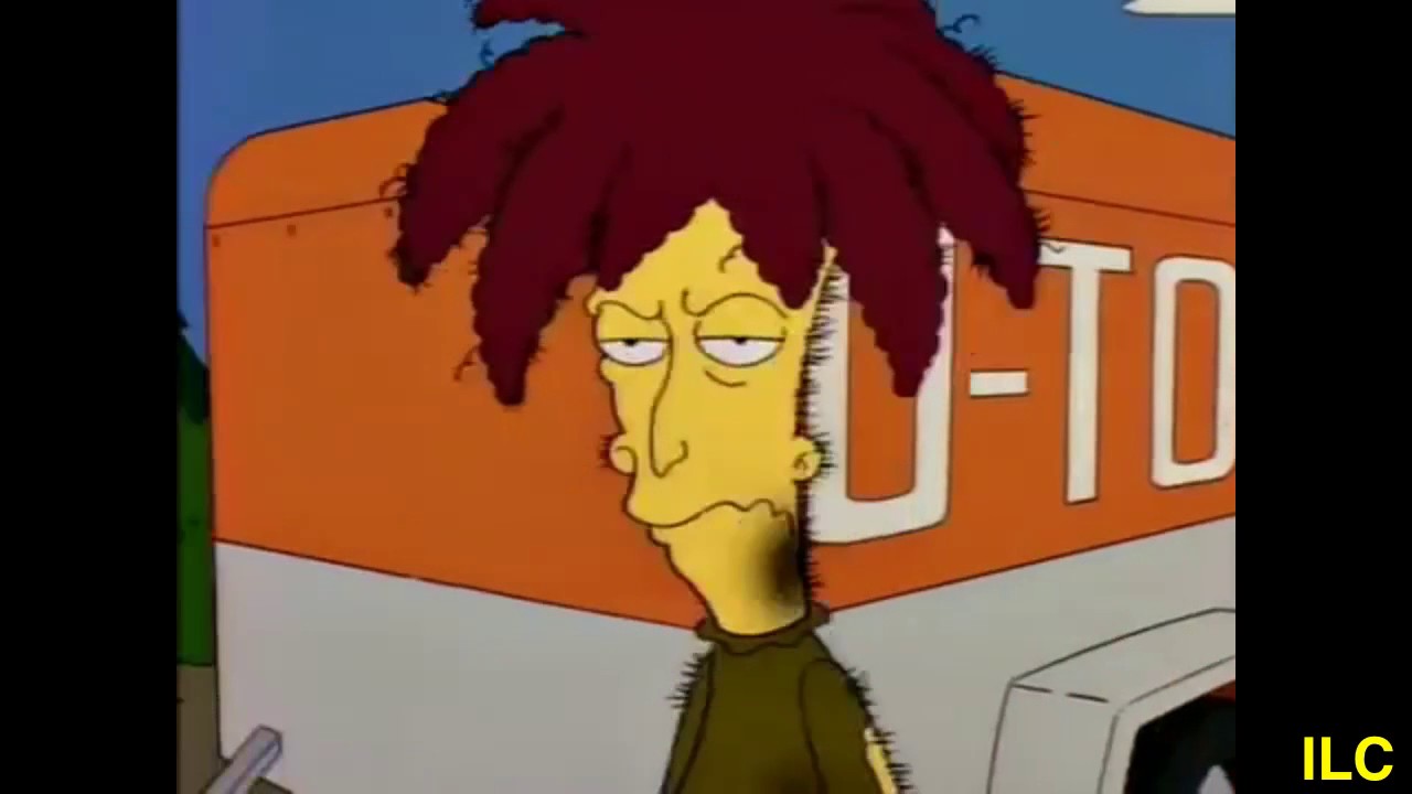 Sideshow Bob stepping on rakes for 1hour - YouTube