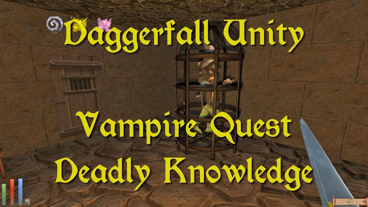 Daggerfall Unity — 226 — Vampire Quest — Deadly Knowledge - YouTube