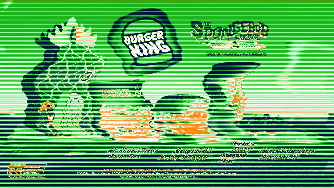 The SpongeBob Movie Menu at BK Effects Sponsored By HOOQ Logo Effects ...
