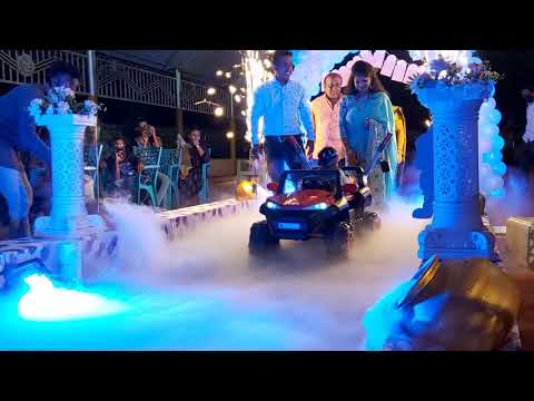 Baby girl Birthday grand entry present by AB Events contact -8668994582 ...
