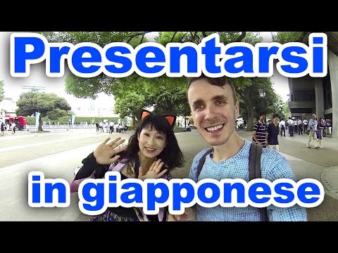 Come PRESENTARSI in Giapponese