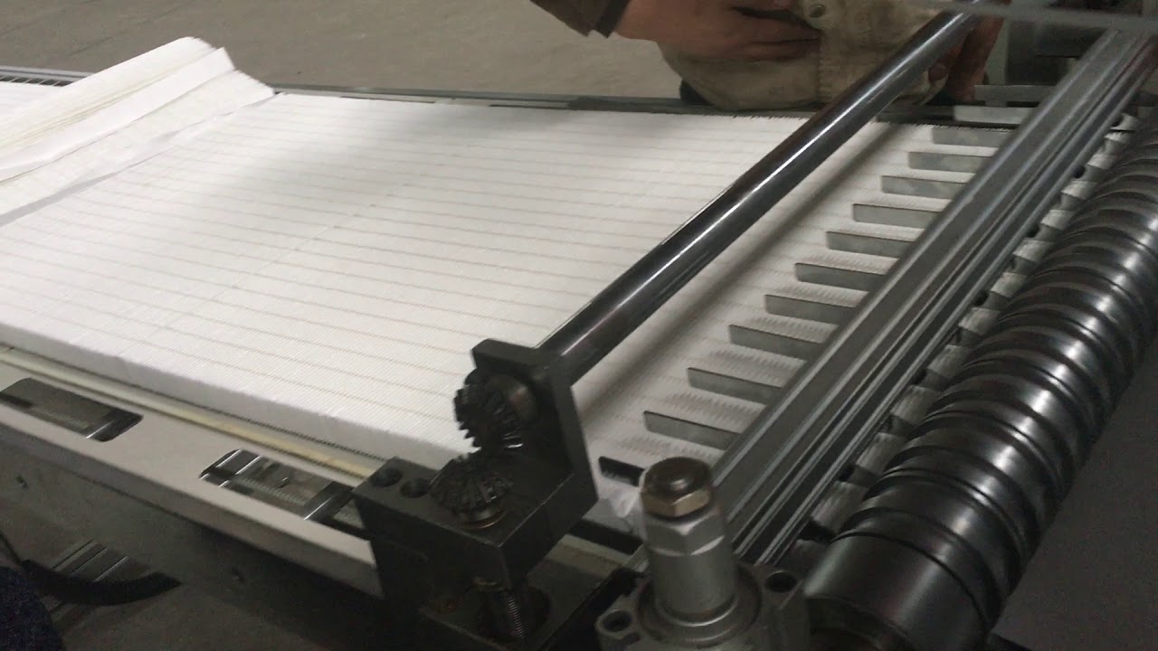 HEPA MINI PLEATING MACHINE - YouTube