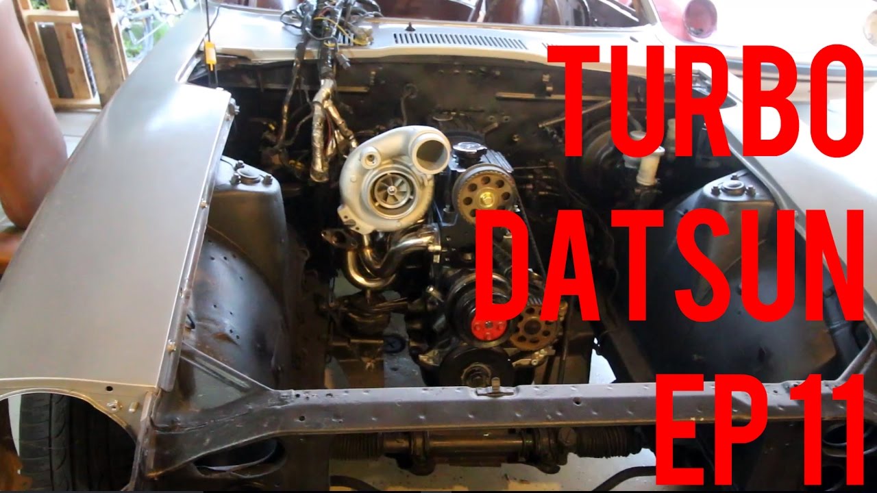 BUILT FORD 2.3 ASSEMBLY! Turbo Datsun ep 11 - YouTube