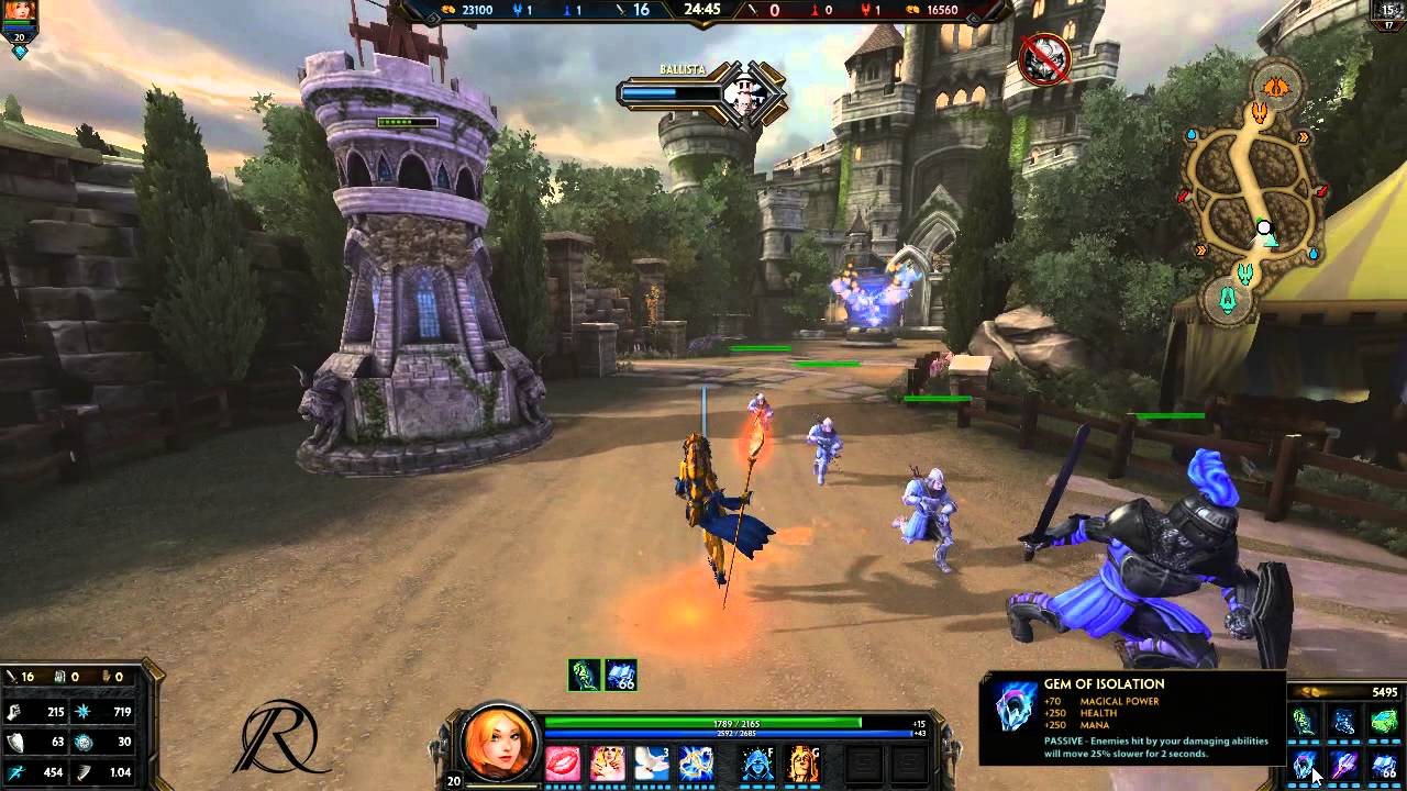 Smite Gameplay | Tutorial Aphrodite | "La diosa de la belleza!" - YouTube