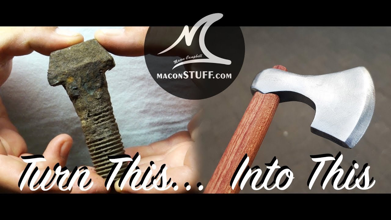 Mini Viking Axe - Build Video - YouTube
