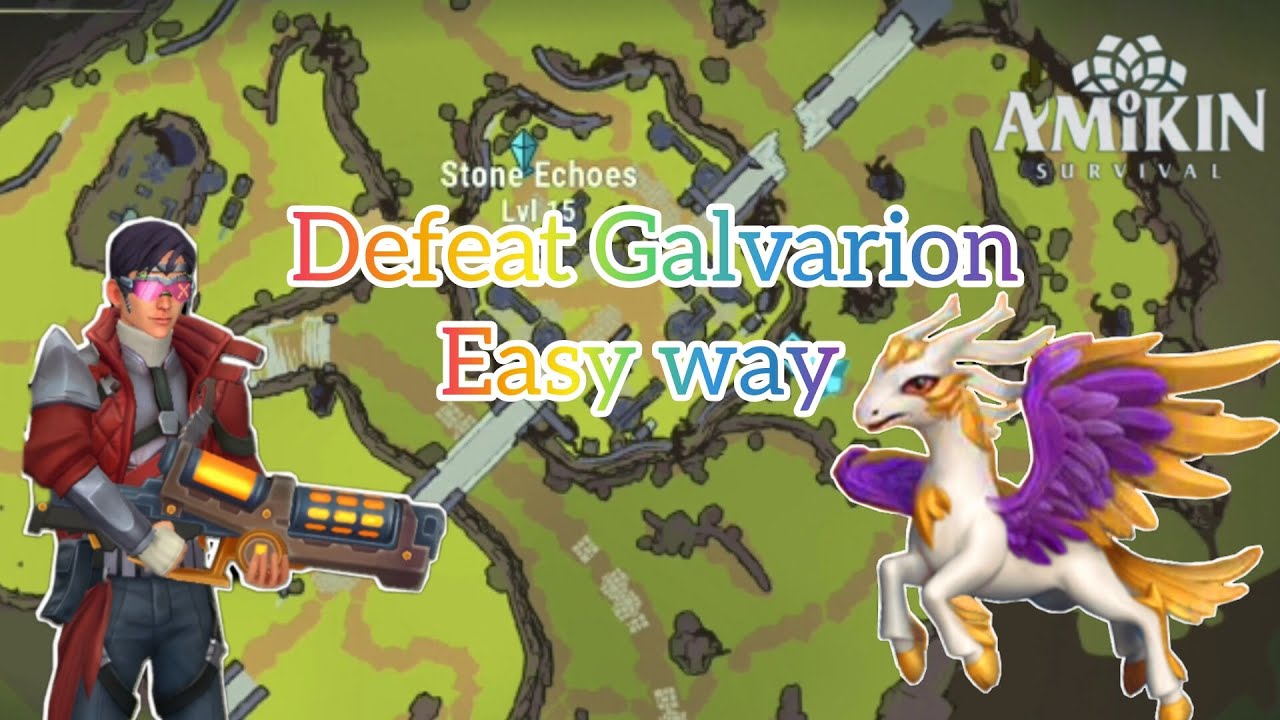 Ultimate Guide: Defeat Galvarion Easily in Amikin Survival. - YouTube