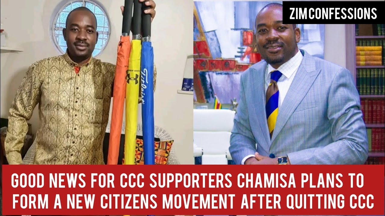 Good News For CCC Supporters Chamisa Plans To Form A New Citizens ...
