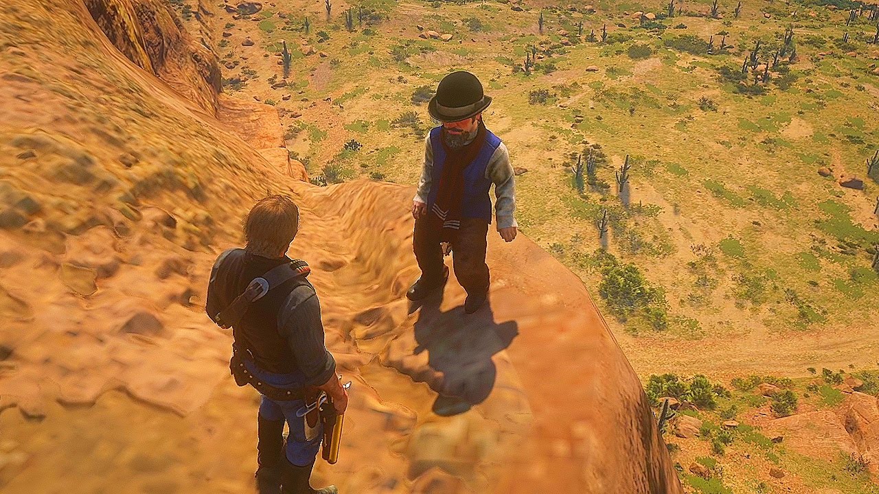 Tiny Arthur Antagonizing Magnifico - RDR2 - YouTube