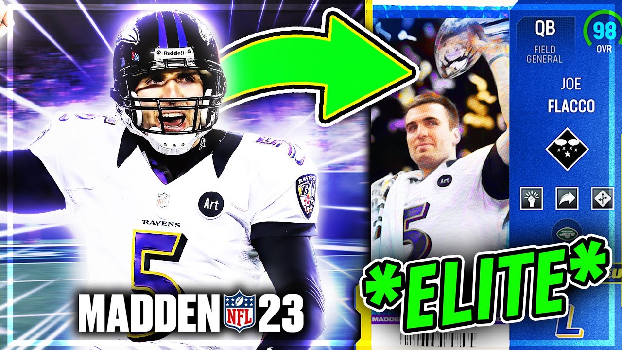 JOE FLACCO IS THE MOST ELITE QB IN MUT - Madden 23 Ultimate Team ...