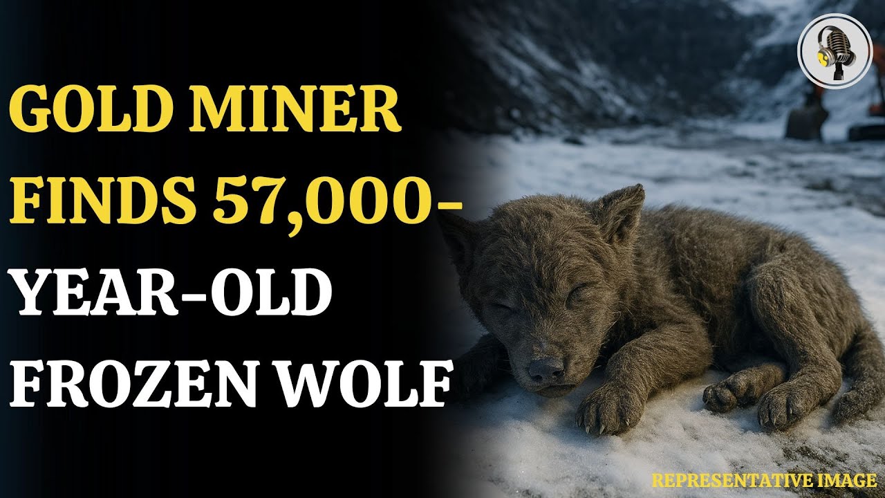 57,000-Year-Old Frozen Wolf Pup Found in Canada! | WION Podcast - YouTube