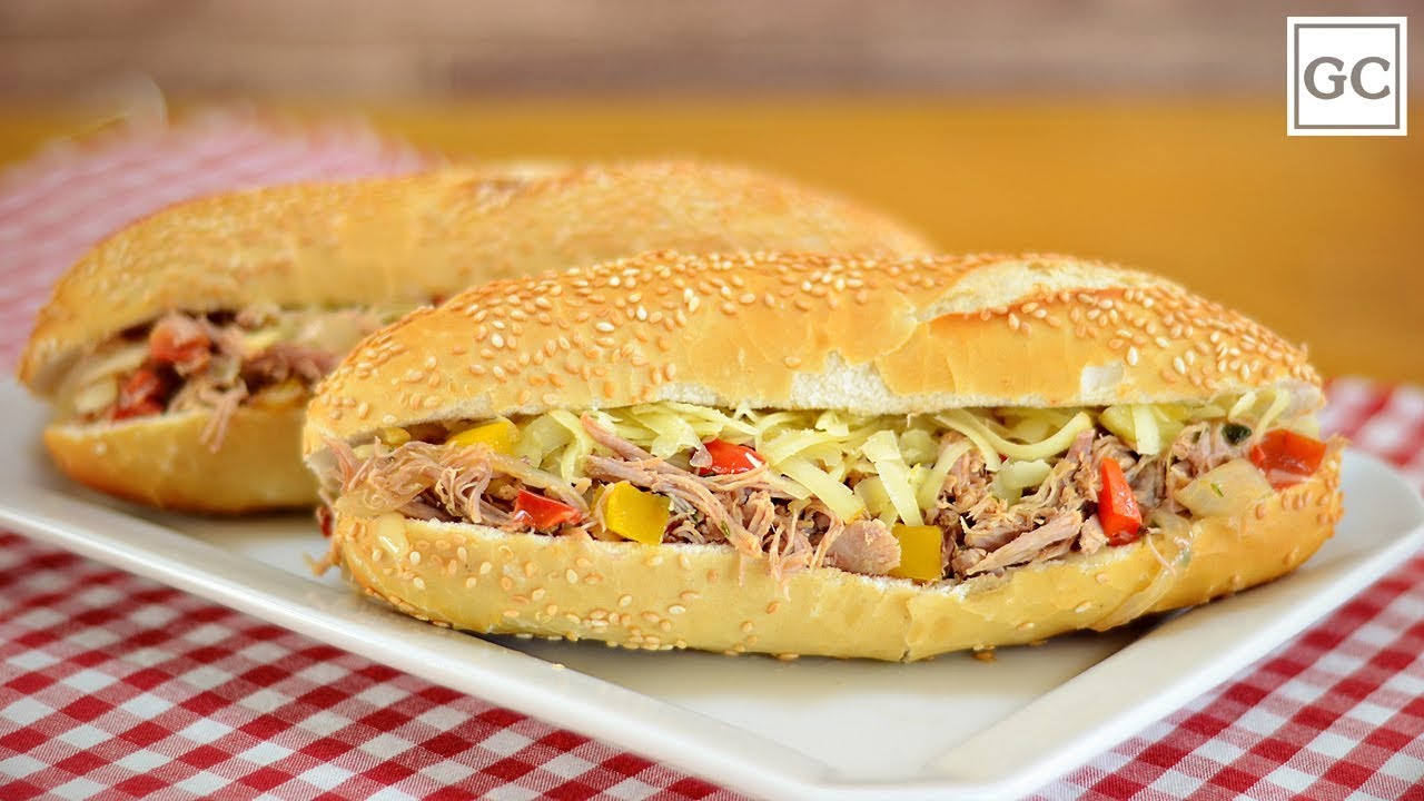 Sanduíche de Pernil | Receitas Guia da Cozinha - YouTube