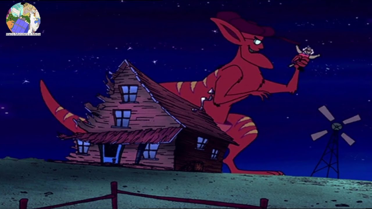 GIANT Kangaroo Monster Battle "Courage vs Eustace" - YouTube