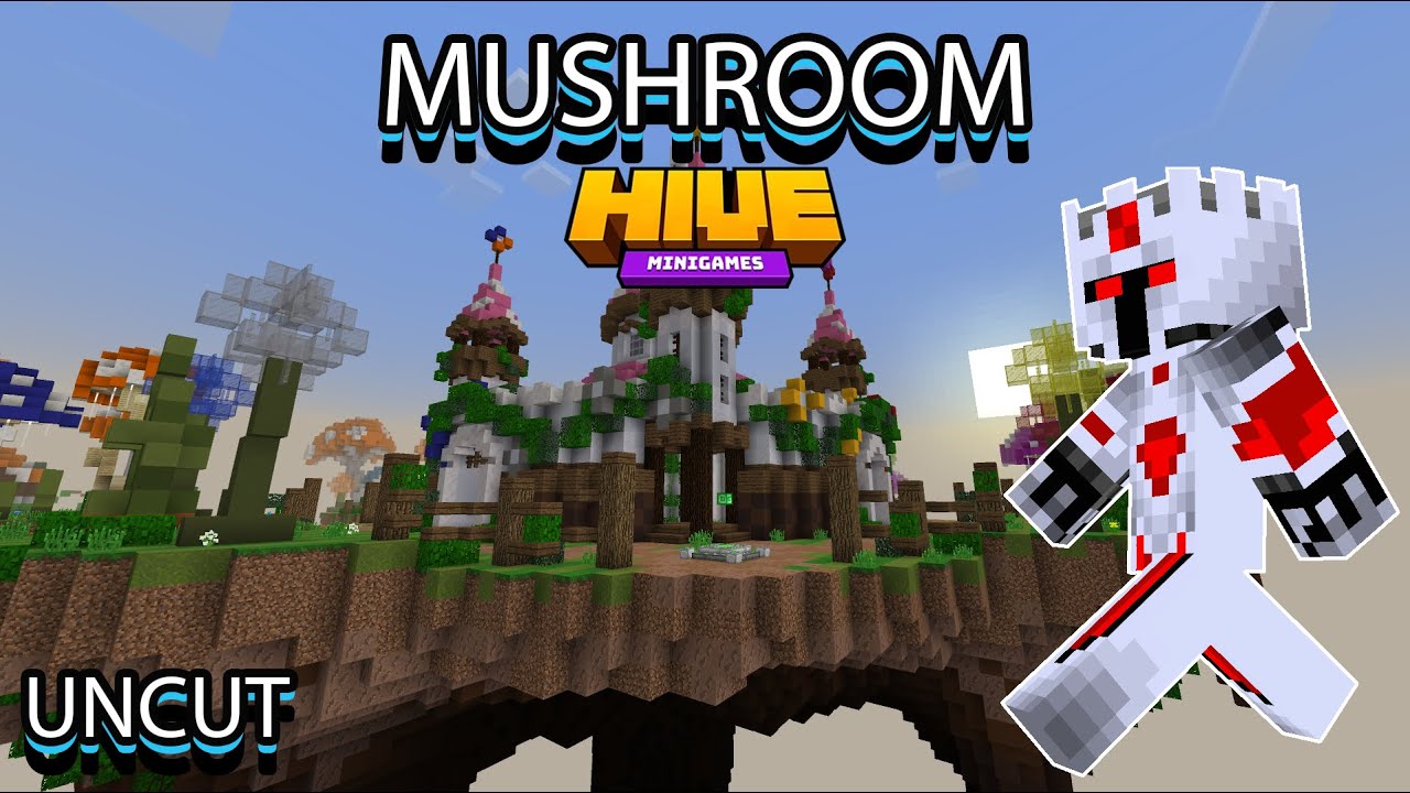 Hive Uncut Solo Bedwars: Mushroom - YouTube