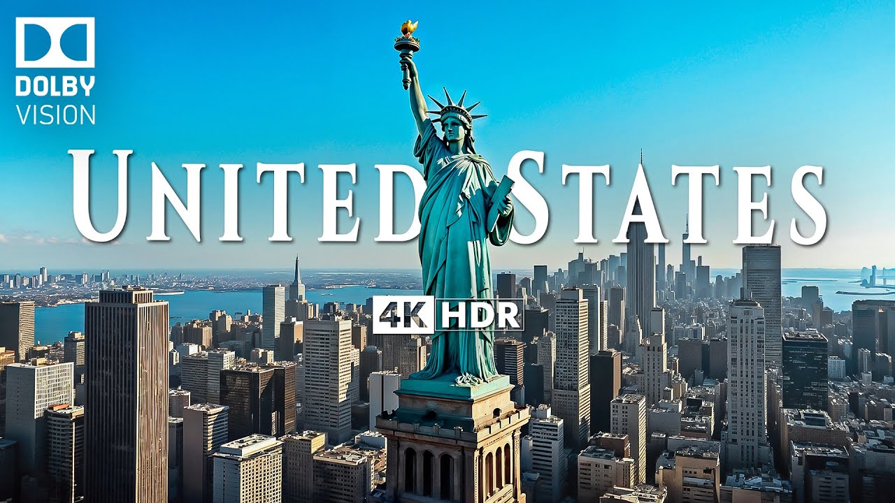 UNITED STATES 4K ULTRA HD [60FPS] • Fly Over America's Iconic ...