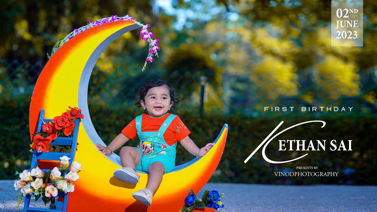 KETHAN SAI | FIRST BIRTHDAY | BABY BOY | PRE-BIRTHDAY SHOOT | 2023 ...